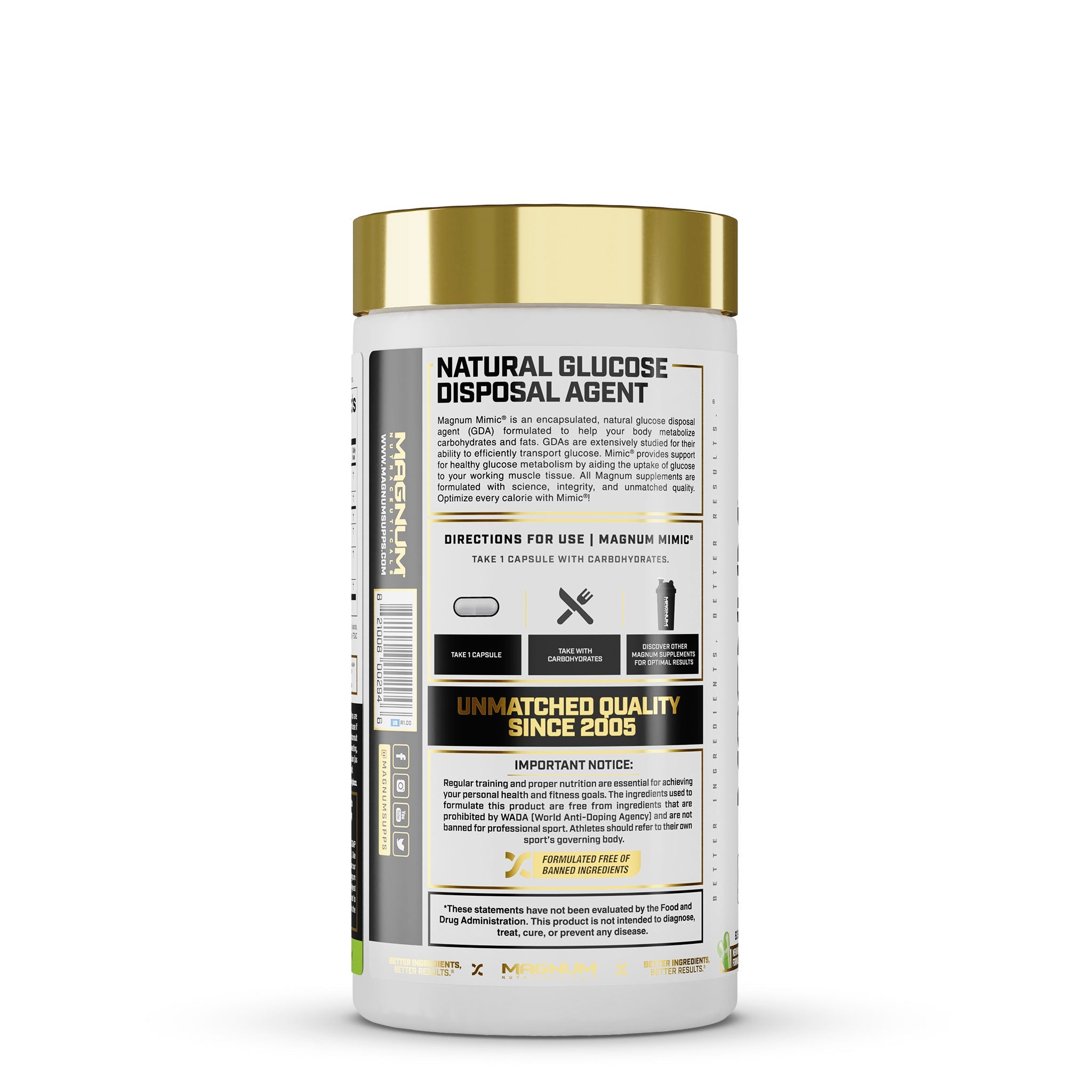 Natural Glucose Disposal Agent | MIMIC | Magnum Nutraceuticals